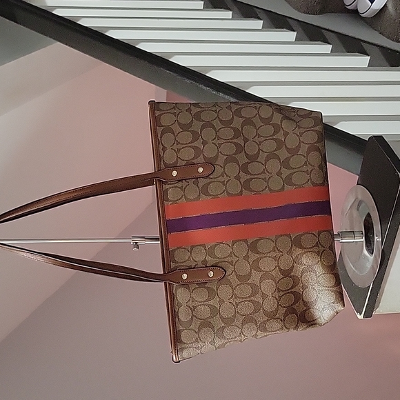 Coach | Bags | Coach Watermelon Varsity Tote | Poshmark